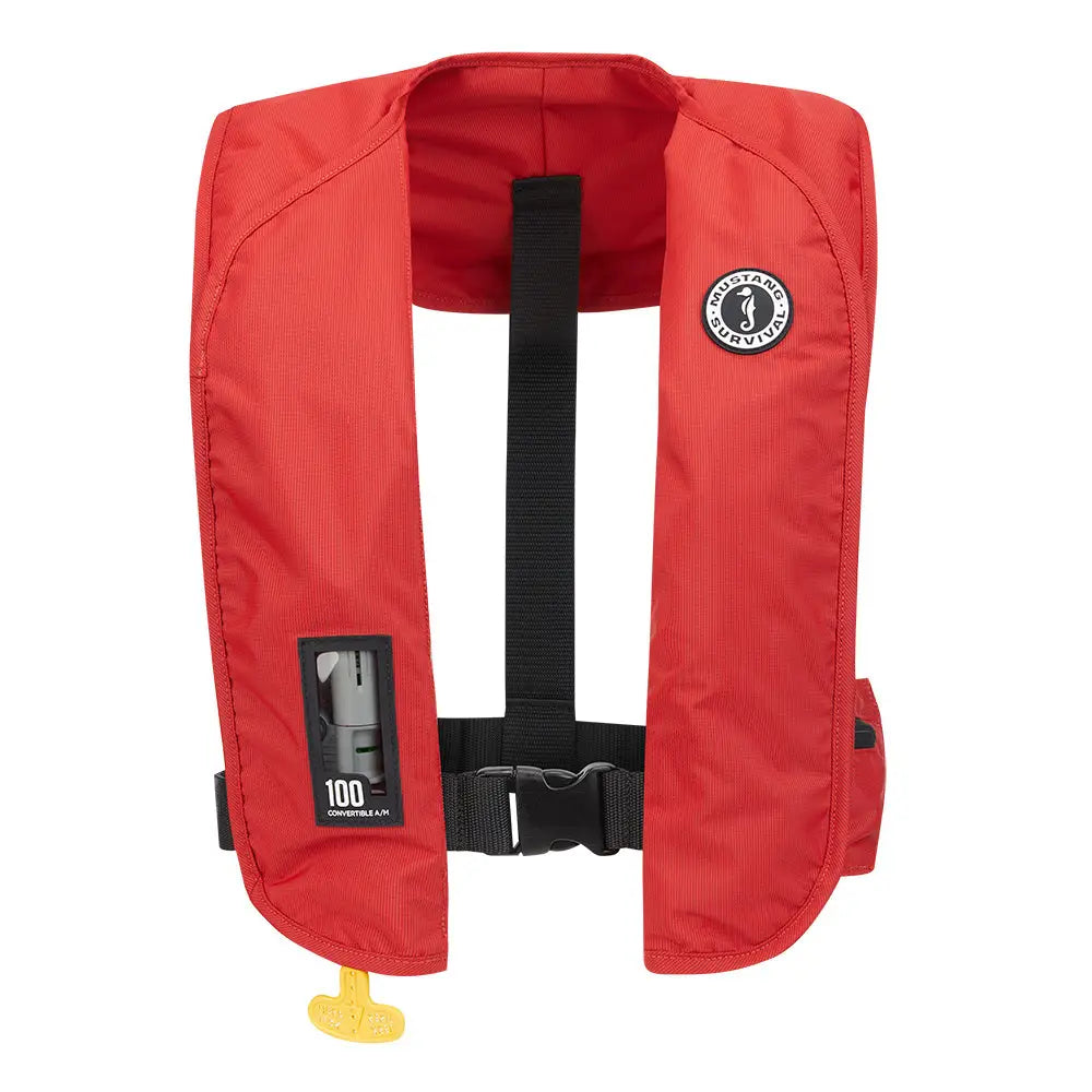 Mustang MIT 100 Convertible Inflatable PFD Red MD203040202 – Lotz Outdoors