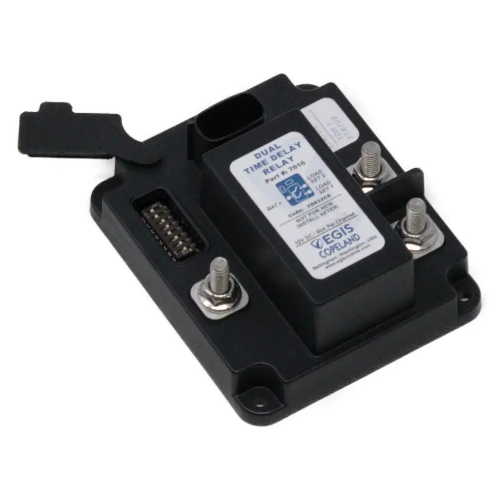 Egis TDR Series Dual Output Time Delay Relay 12V 2 x 80A 7616 – Lotz ...