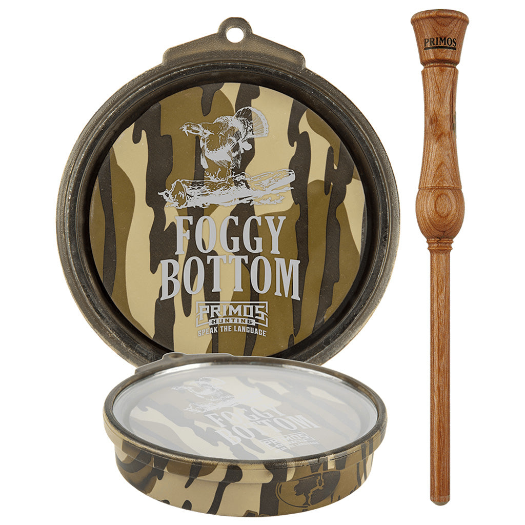 Primos Foggy Bottom Turkey Call Glass Pot Call Mossy Oak Bottomland ...
