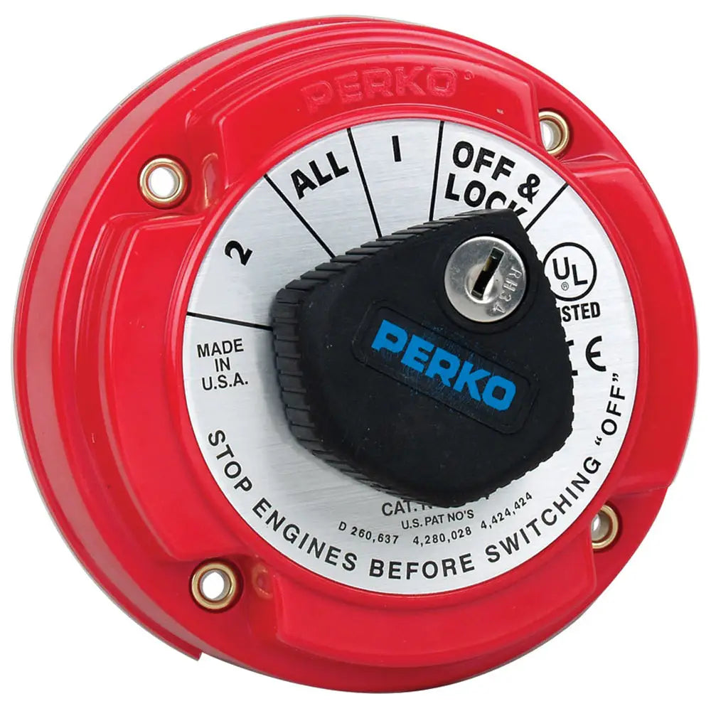 Perko 8504DP Medium Duty Battery Selector Switch wAlternator Field ...