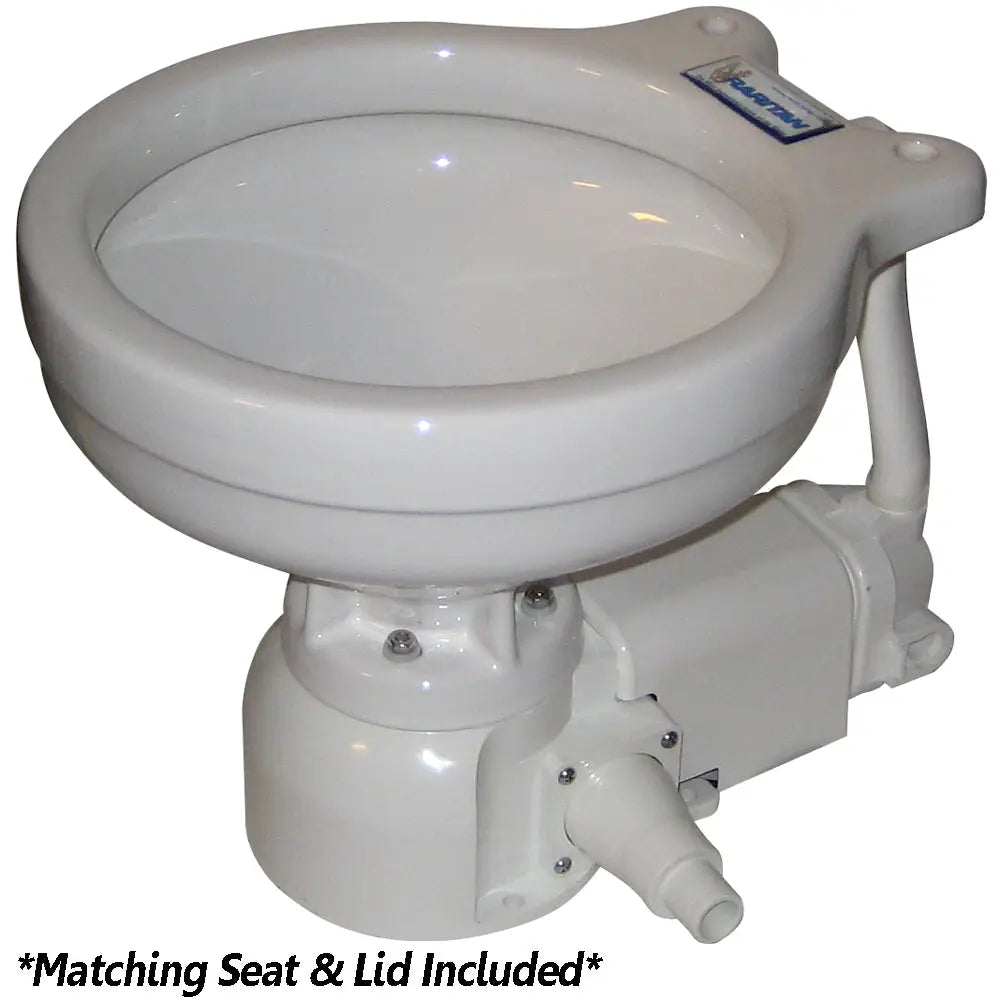 Raritan Sea Era Electric Toilet Marine Size Integral Pump Straight 90 ...