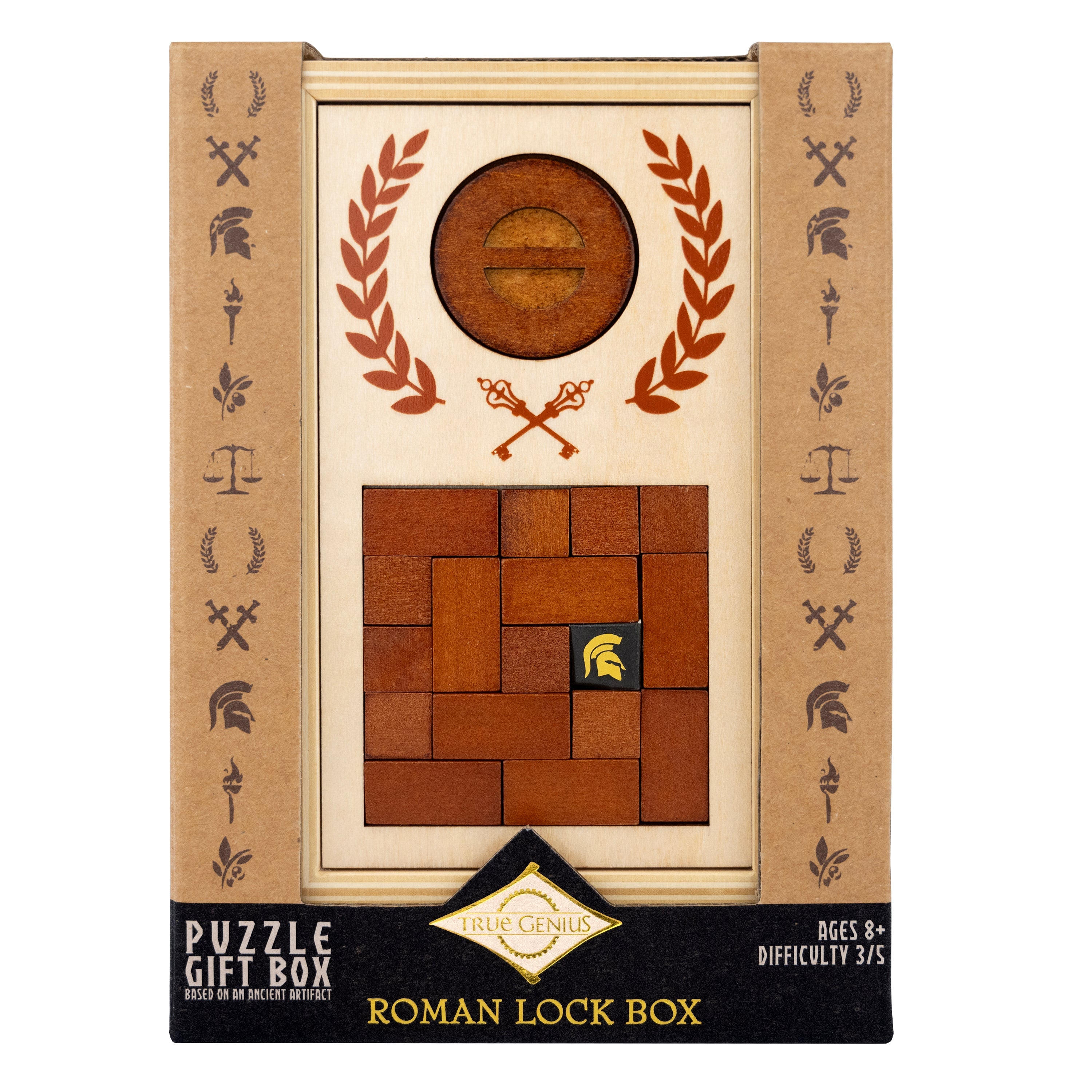 Roman Lock Box - Secret Gift Box Puzzle – Lotz Outdoors